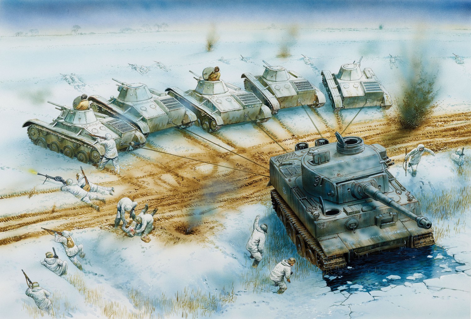 La captura del Tiger 100 - Guerra Total